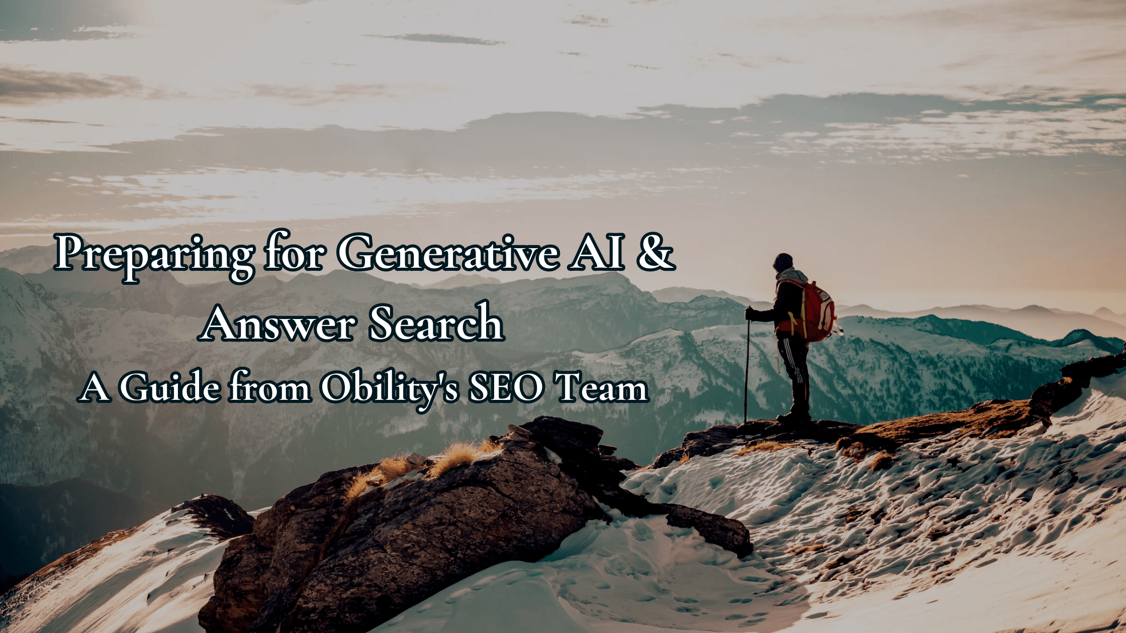 Preparing for Generative AI & Answer Search | A Guide from Obility's ...